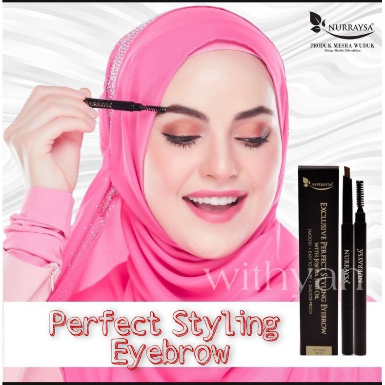 Mekap Raya Original Nurraysa Eyebrow Celak Lukis Bulu Kening Perfect ...
