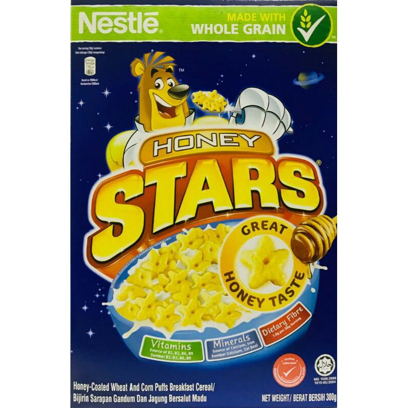 Nestle Honey Stars Breakfast Cereal 300g | Shopee Malaysia