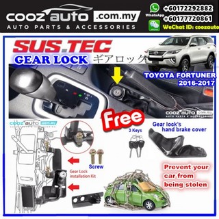 Toyota Fortuner 2016 - 2017 Automatic Gear Lever Lock GearLock | Shopee ...