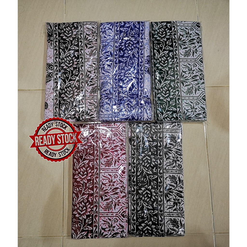 Batik Bunga Mas Kain Sembahyang 2meter | Shopee Malaysia