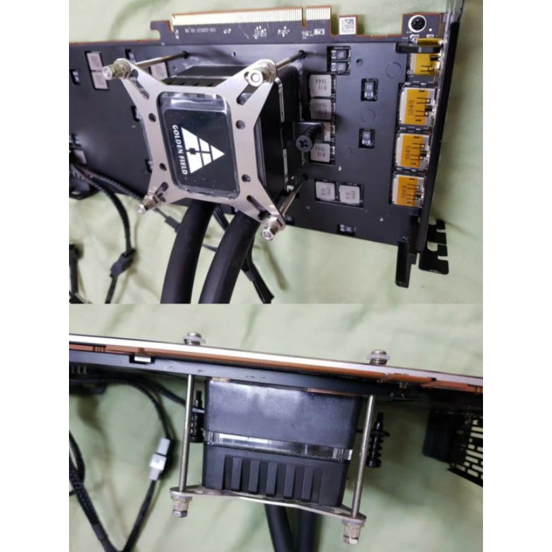 Ready stocks Nvidia/Amd gpu cooler brackets sets include aio bracket ...