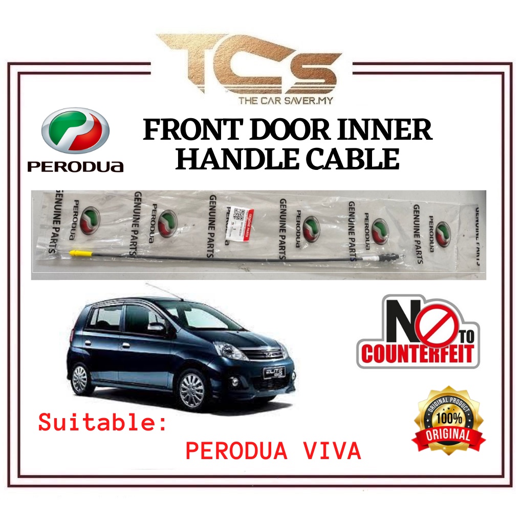 ORIGINAL PERODUA VIVA FRONT DOOR INNER HANDLE CABLE -69710-BZ020 ...