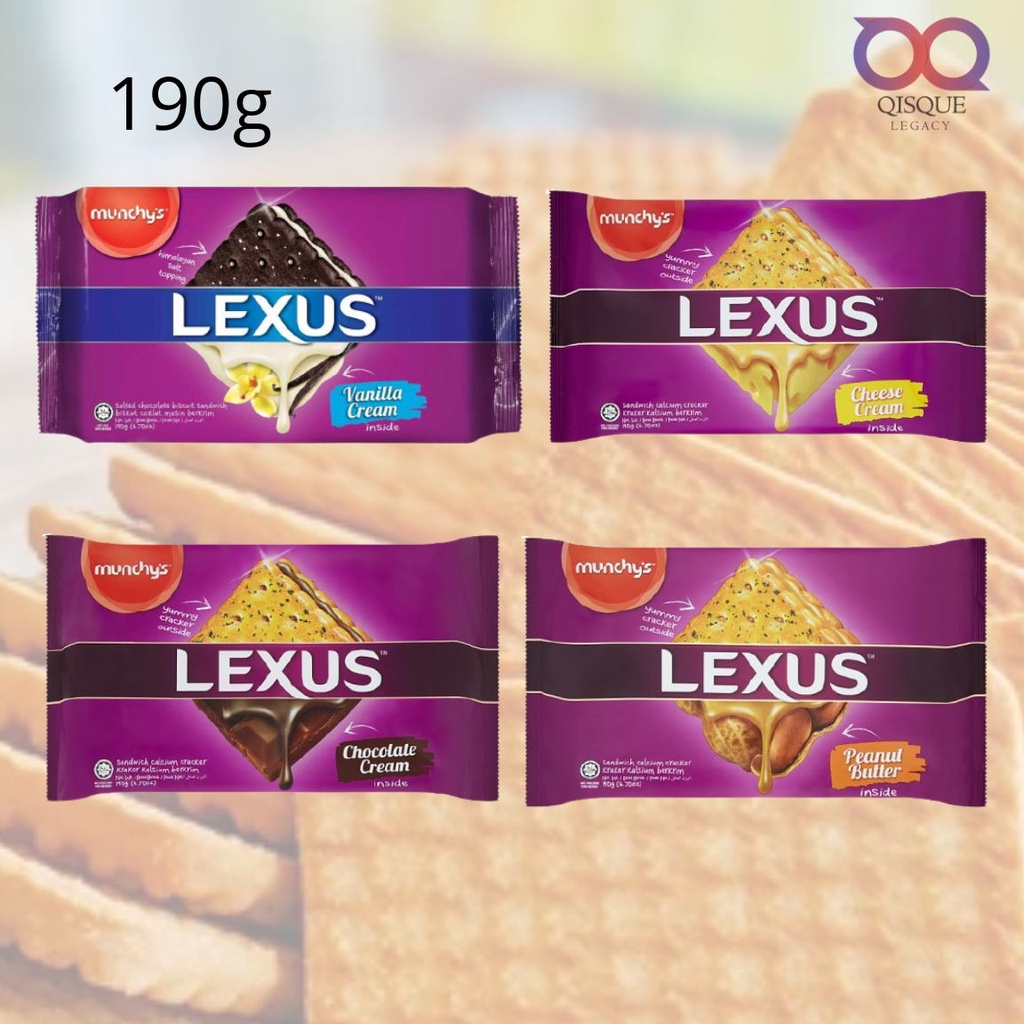 Munchy's Lexus Biscuits 190g | Shopee Malaysia