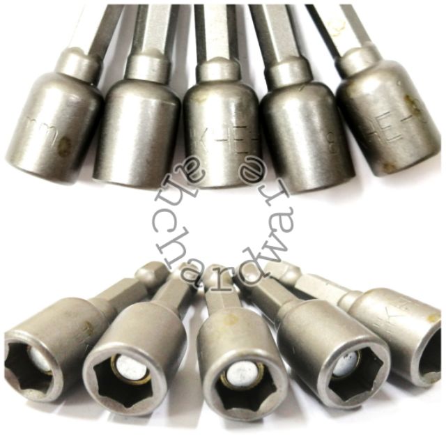 Magnetic Nut Setter Socket M8 x 45mm 1 unit | Shopee Malaysia