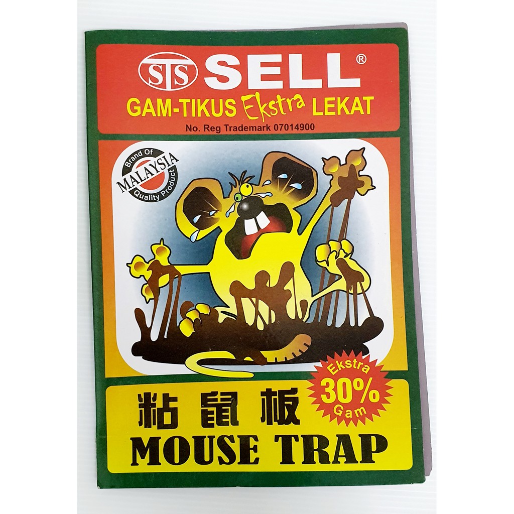 Pelekat Tikus / Gam Tikus / Buku Tikus / Mouse Trap / Mouse Board ...