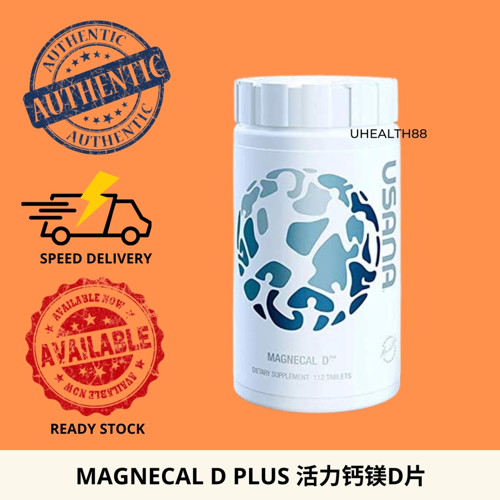 (READY STOCK) USANA MAGNECAL D PLUS (100% ORIGINAL) 活力钙镁D片 | Shopee ...