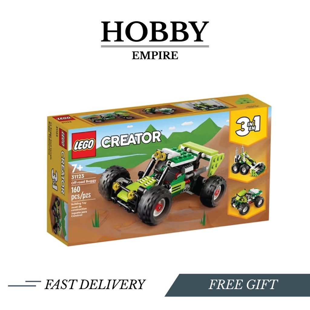LEGO Creator 31123 Off-Road Buggy *Original LEGO Set Extra Bubble Wrap ...