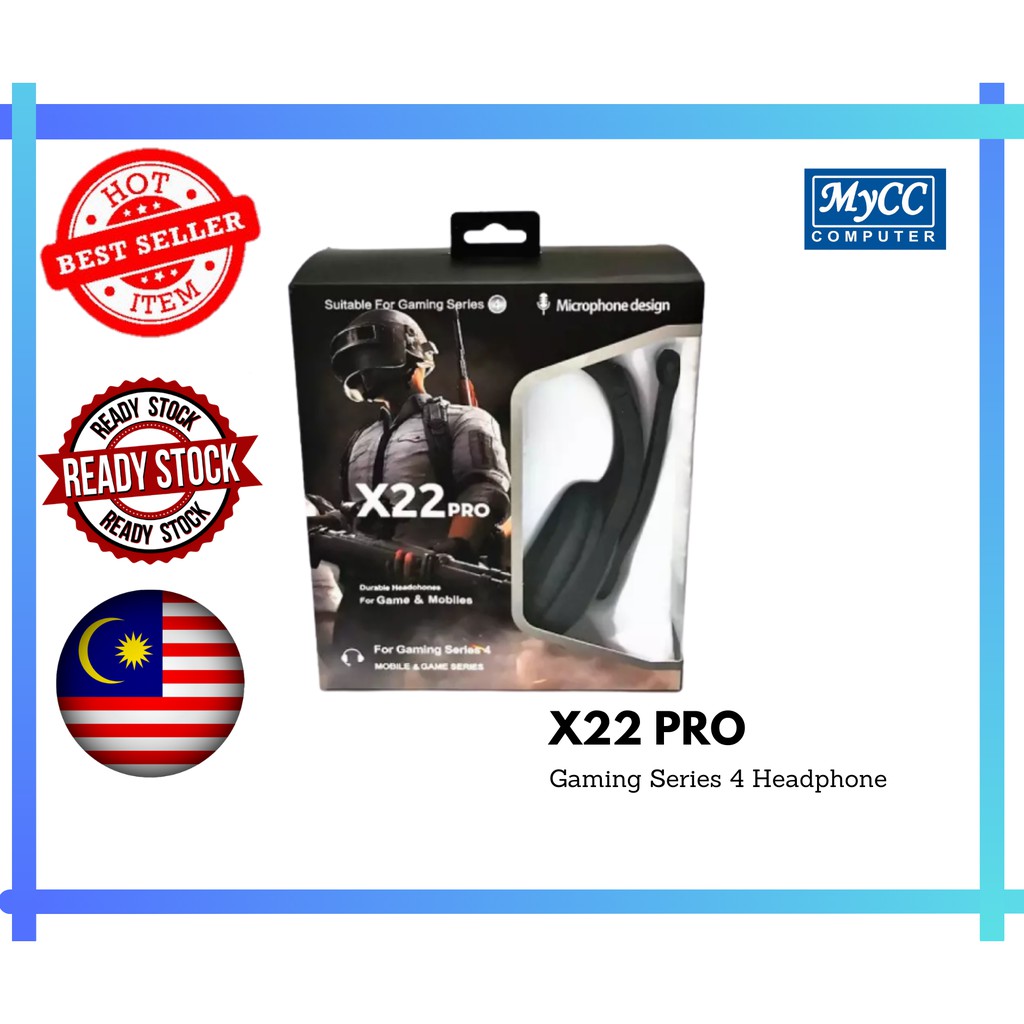 X22PRO Gaming Series 4 Headphone - MYCC | Shopee Malaysia
