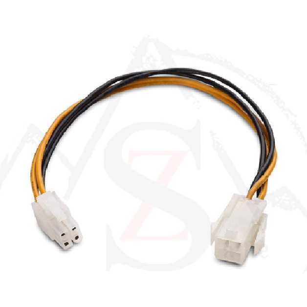 PC Computer Power Supply 4 Pin CPU Male to Female Extension Cable ...