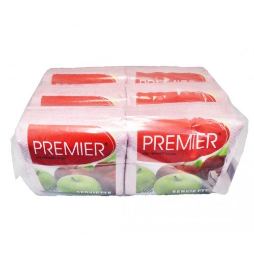 PREMIER SERVIETTE TISSUE 100GM (BUNDLE) | Shopee Malaysia
