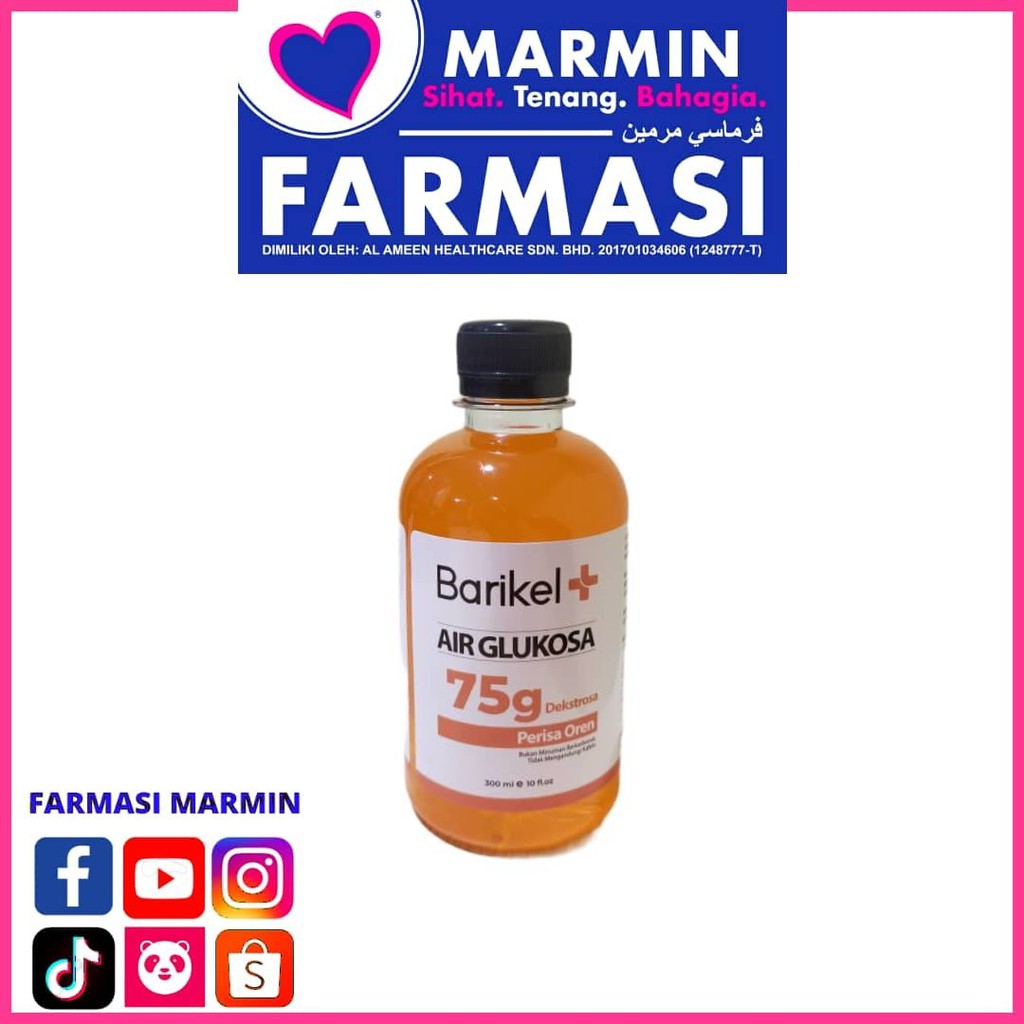 BARIKEL AIR GLUKOSA 75G DEKSTROSA - 300ML | Shopee Malaysia