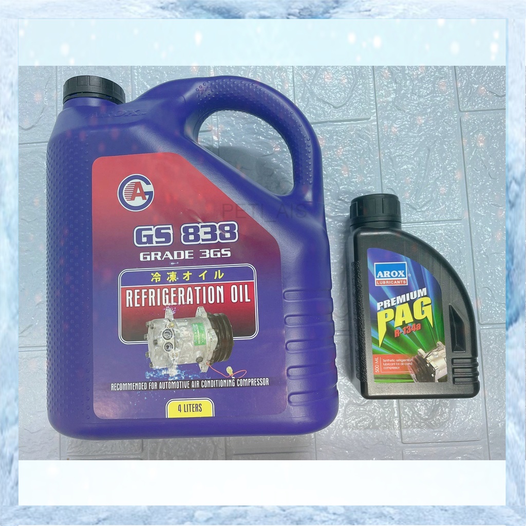 refrigerator oil R134A fridge compressor motor gas oil refill AROX ...