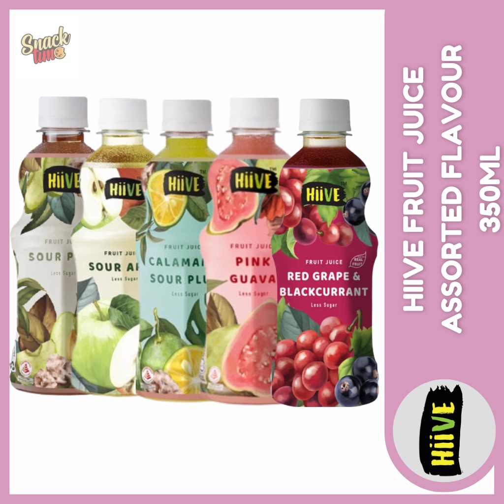 Halal Hiive 100% Fruit Juice - Sour Plum/ Sour Apple/ Calamansi Sour ...