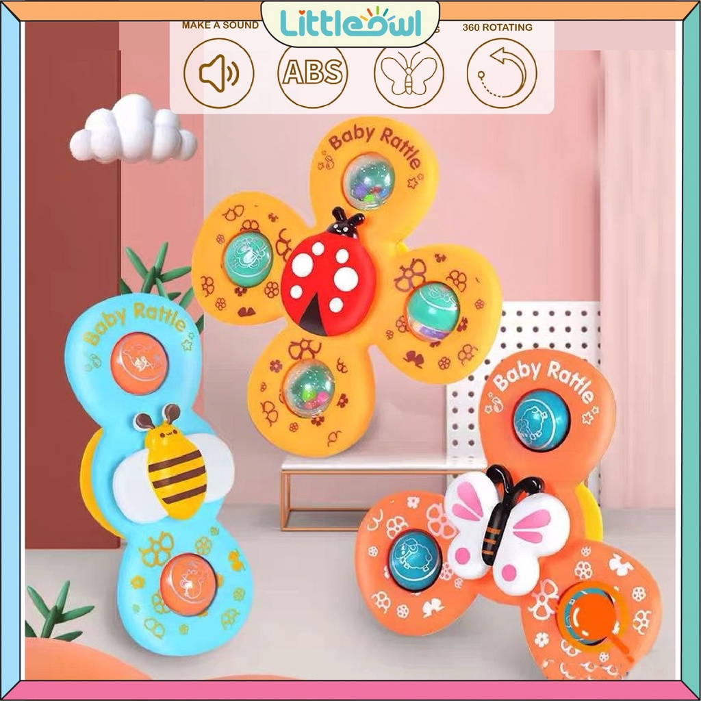 3Pcs Baby Kids Spinner Toys/ Mainan Bayi | Shopee Malaysia