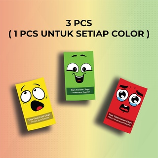 Traffic Light Card | 310GSM | 89mm X 54mm | Kad Trafik Isyarat | Bahan ...