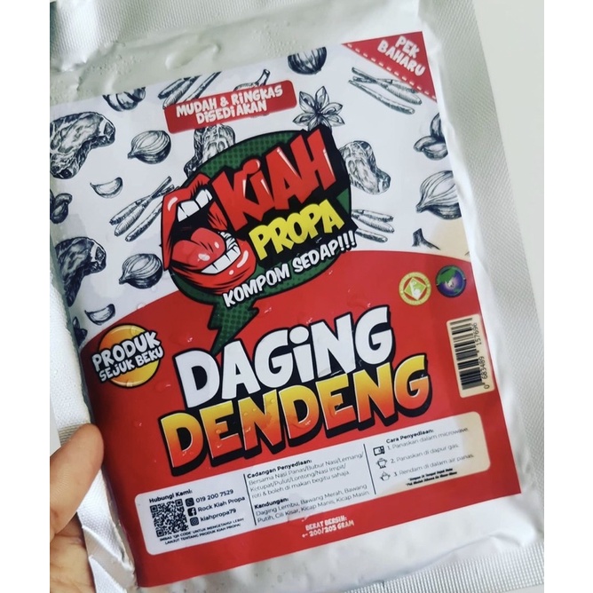 KIAH PROPA DAGING DENDENG ASLI PERAK KOMPEM SEDAP | Shopee Malaysia
