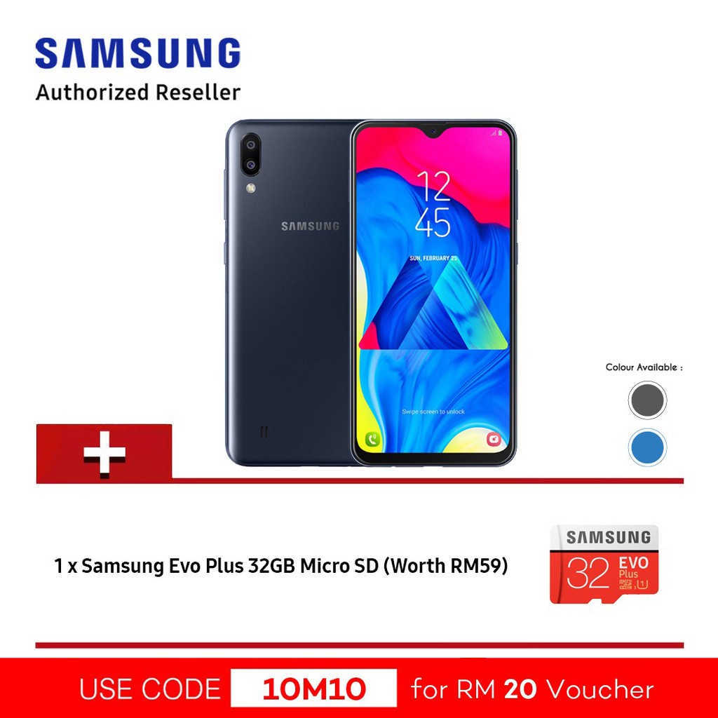 Samsung Galaxy M10 即日起透过网络渠道发售，售价RM449 | 小人物科技志