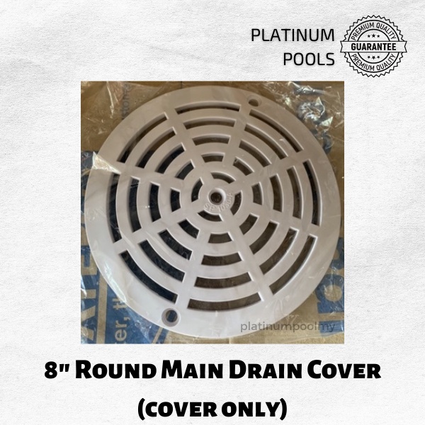 8" Round Main Drain Cover (Cover Only) | Shopee Malaysia