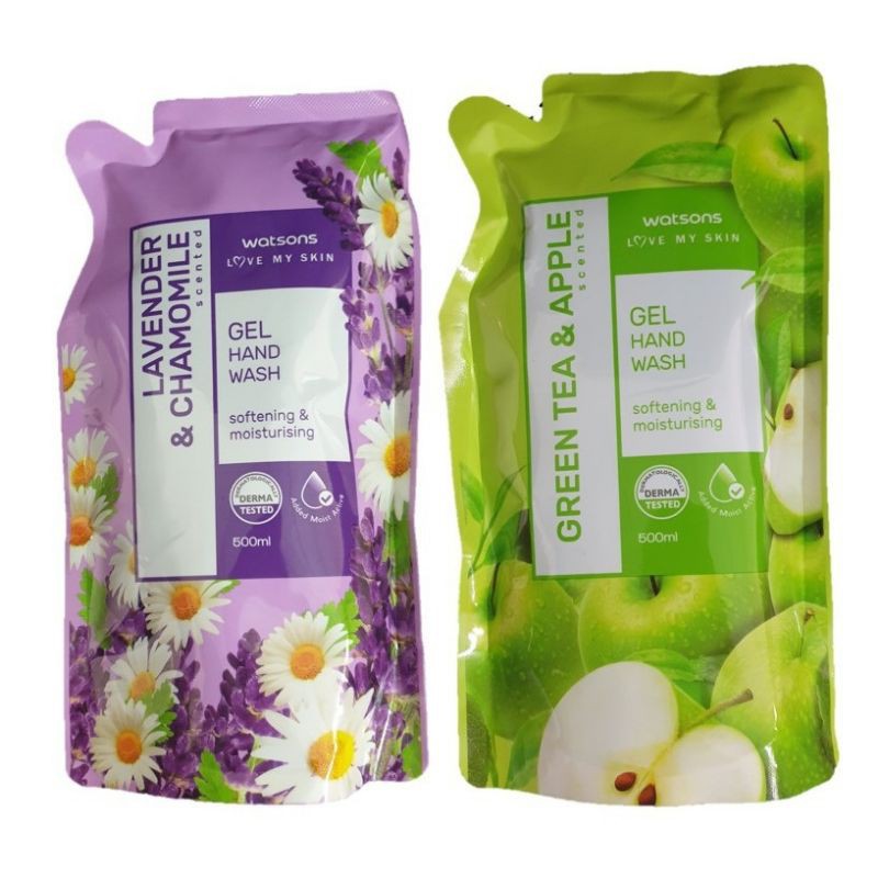 WATSONS Hand Soap Hand Wash Refill Pack 500ml | Shopee Malaysia