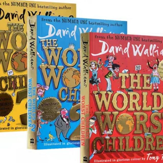 DAVID WALLIAMS: The World's Worst Children (3books) | Shopee Malaysia