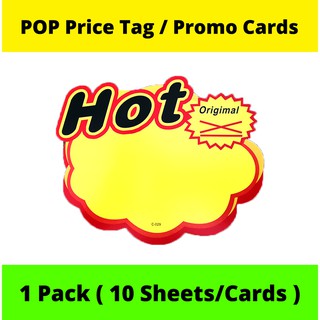 POP Price Tag Promotion Cards Offer Price Labelling Price Card / Shops ...