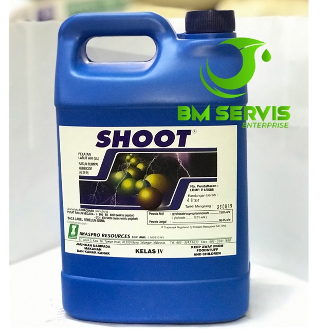 Herbicide / Racun Rumpai Shoot (4L) | Shopee Malaysia