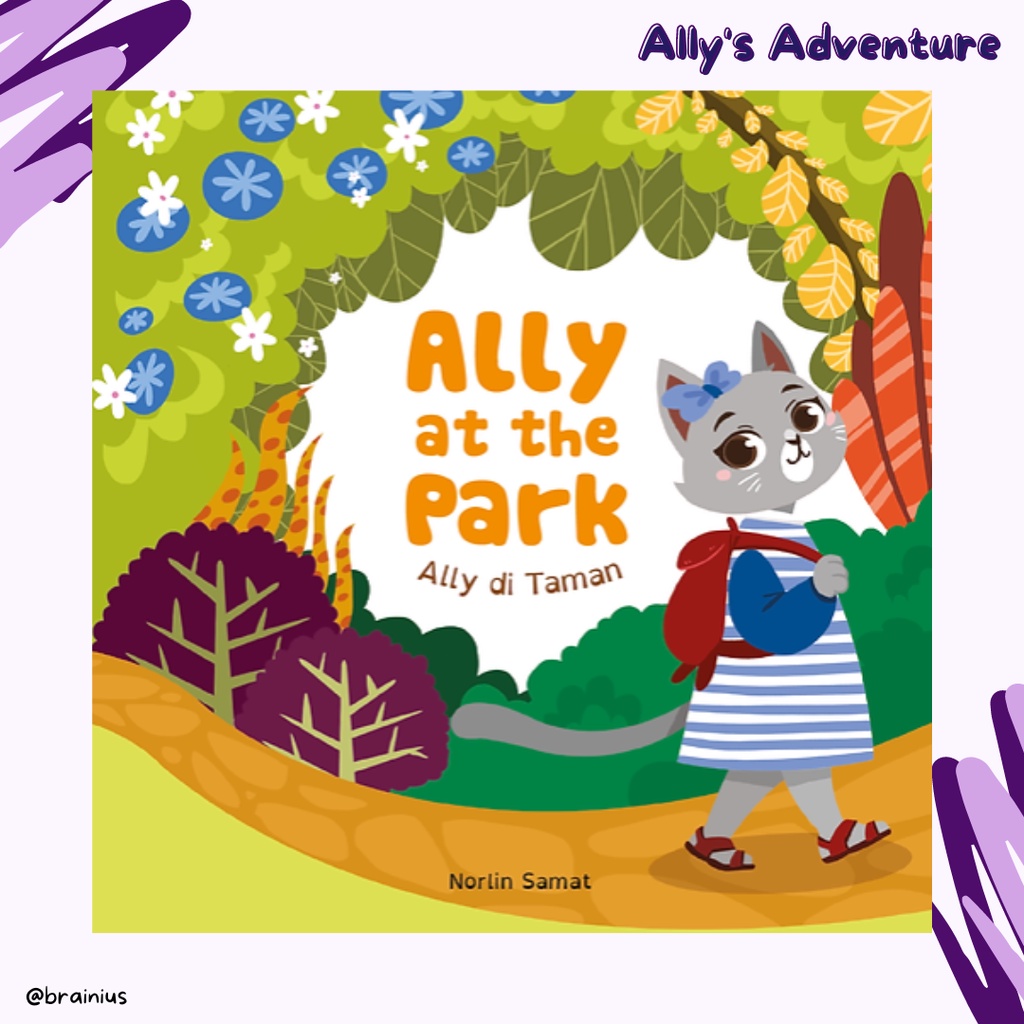 ALLY at the Park Buku cerita kanak-kanak Bilingual Hardcover | Shopee ...