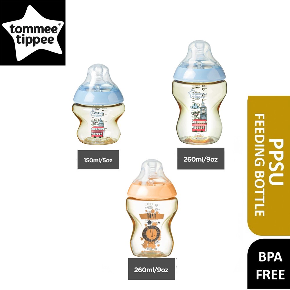 Tommee Tippee PESU/PPSU Baby Bottle (Lion) | Shopee Malaysia