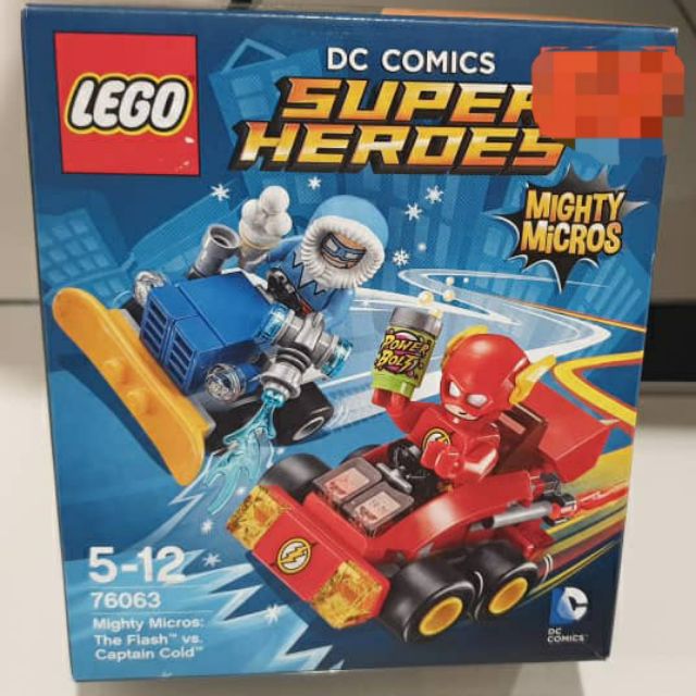 LEGO 76063 DC COMICS SUPER HEROES Mighty Micros: The Flash vs. Captain ...