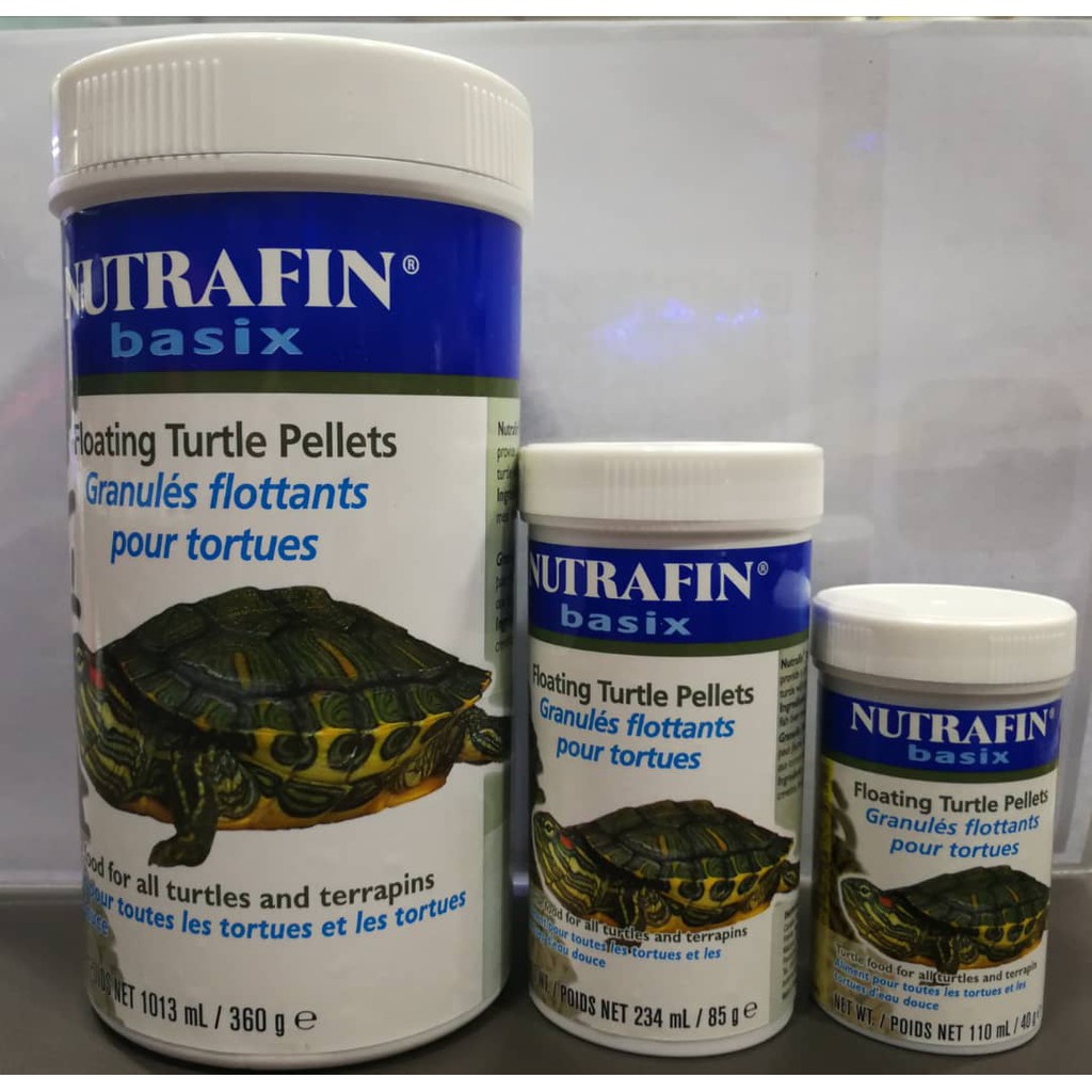 Nutrafin Basix Floating Turtle Pellets 40g / 85g / 360g Makanan Kura ...