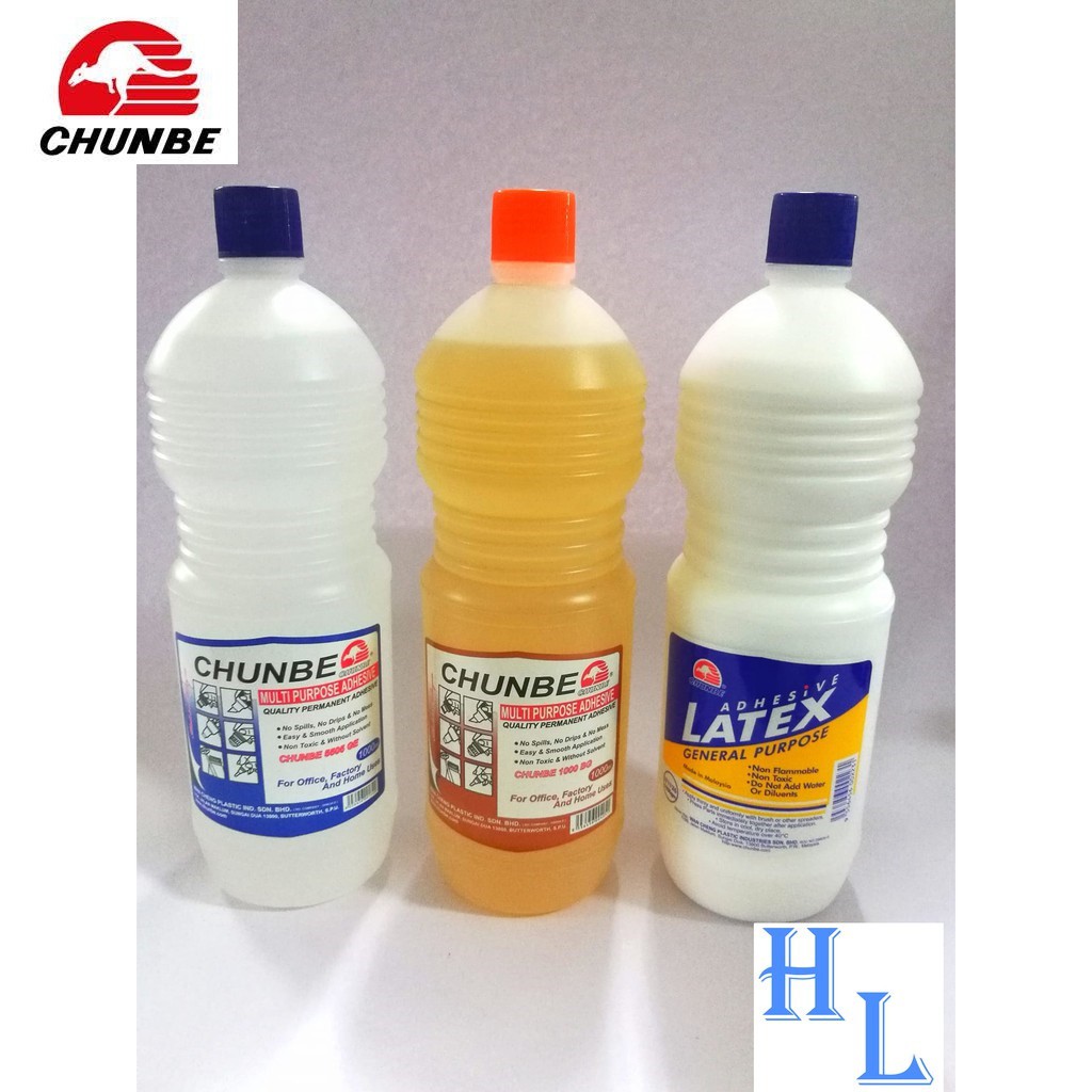 Chunbe Glue 1000ML Clear / White Latex / Brown Multi-Purpose Adhesive ...
