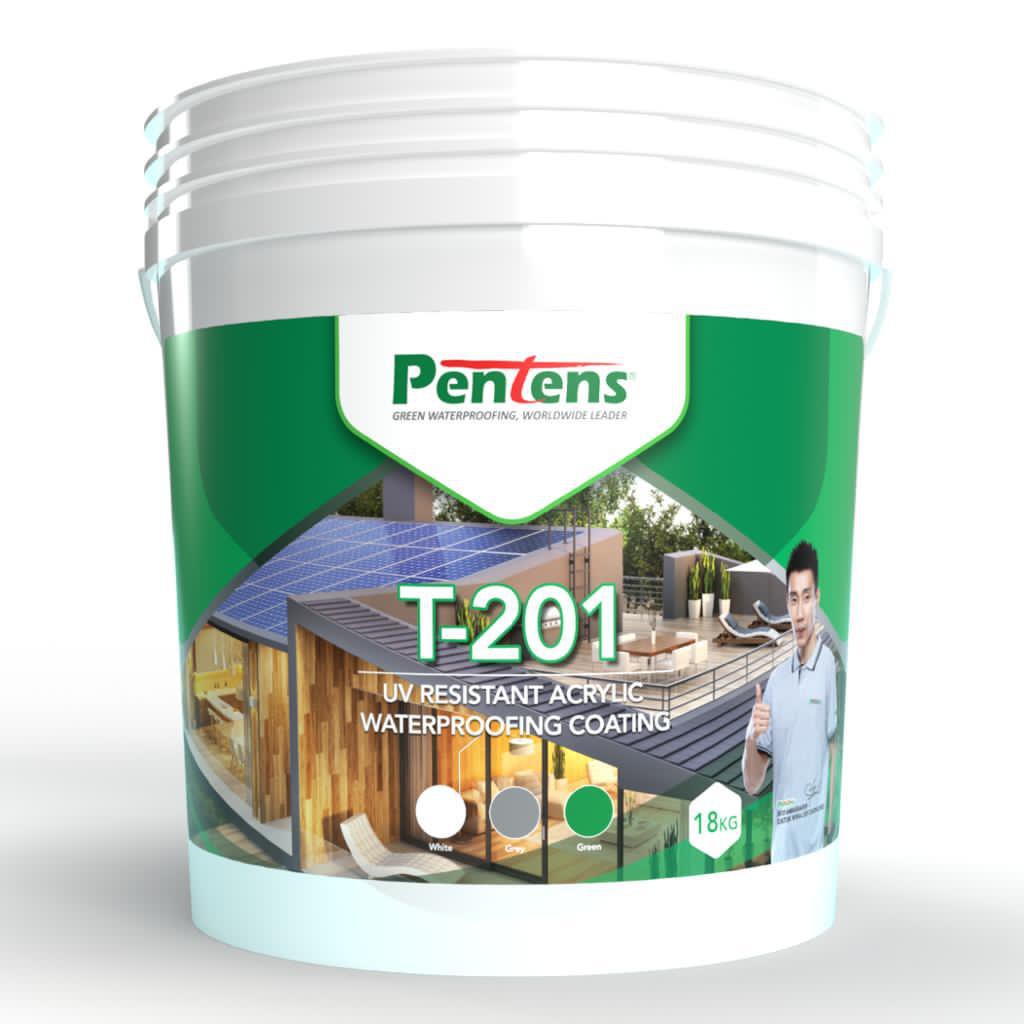 20KG PENTENS T200 / 18KG T201 UV Resistant Acrylic Waterproofing ...