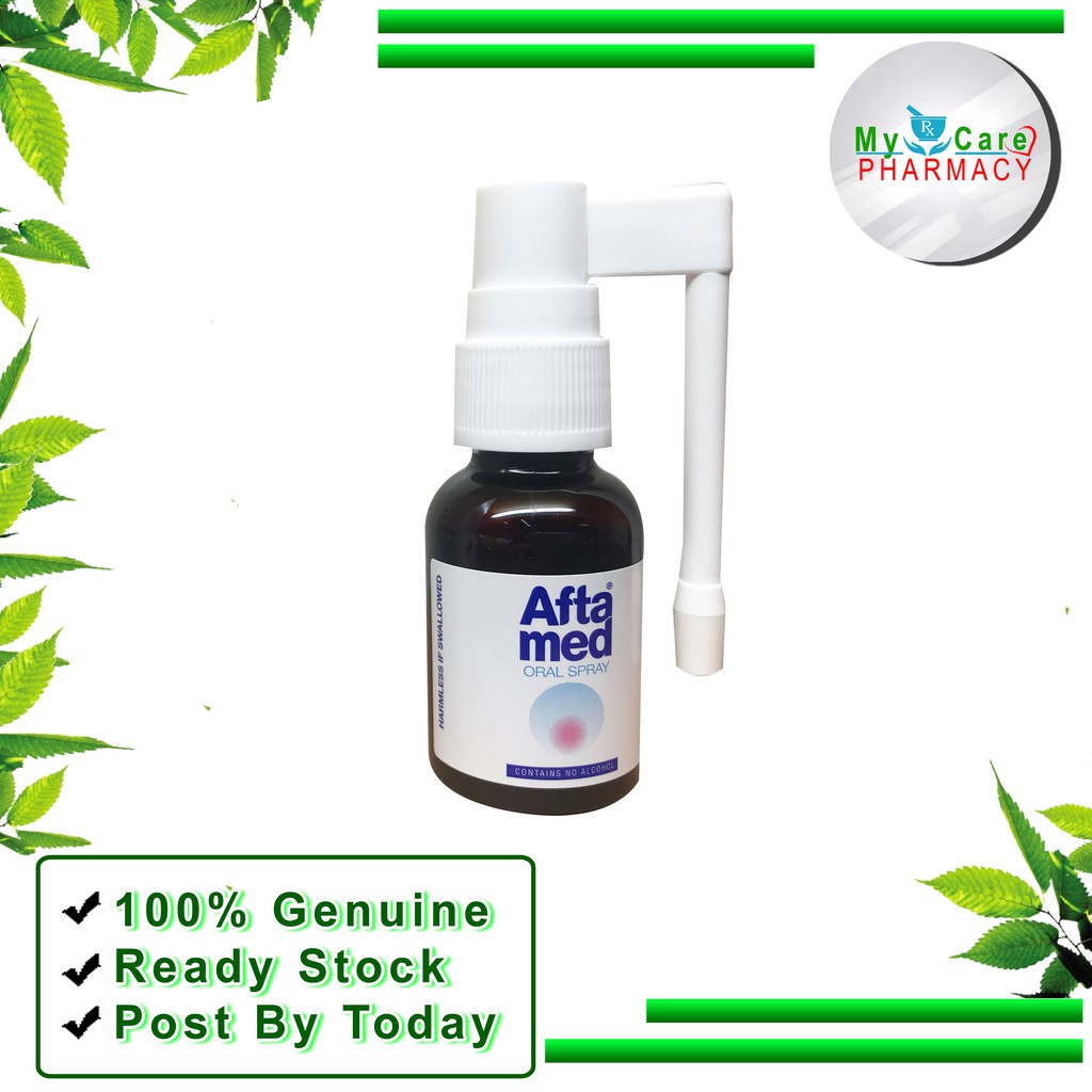 Aftamed Oral Spray (20mL) [Ready Stock] | Shopee Malaysia