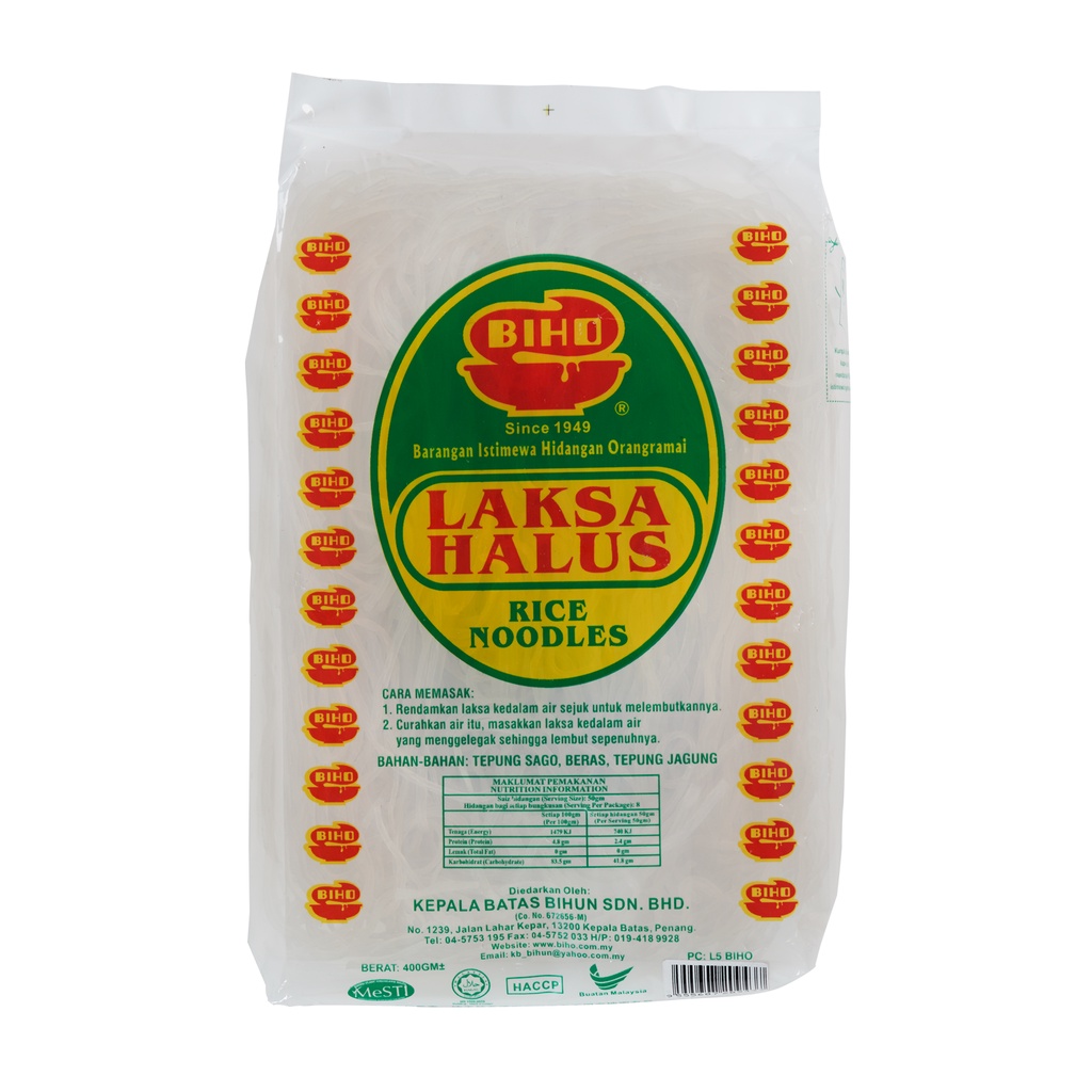 BIHO Laksa Segi Halus 400gm | Shopee Malaysia