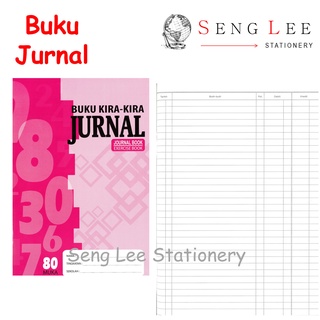 Uni F4 Card Cover Buku Lejar / Buku Jurnal / Buku Tunai 80pages ...