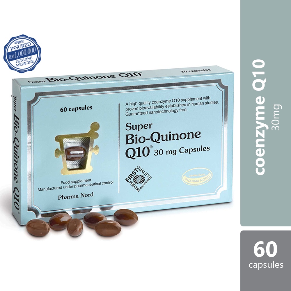 Bio-Quinone Q10 30mg (60's) | Shopee Malaysia