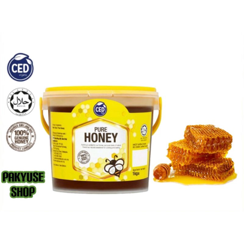 (CED) PURE HONEY MADU ASLI 1KG | Shopee Malaysia