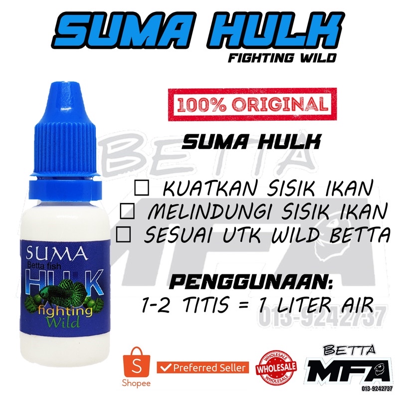 SUMA HULK - MADE IN THAILAND ( KUATKAN SISIK IKAN) | Shopee Malaysia