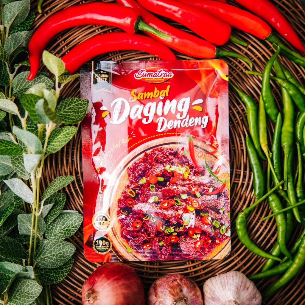 Premium Pack Ready To Eat Sambal Daging Dendeng [ Premium Grade Daging ...