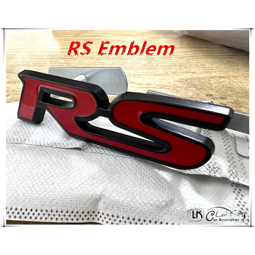 RS Front Grille Emblem Logo | Shopee Malaysia