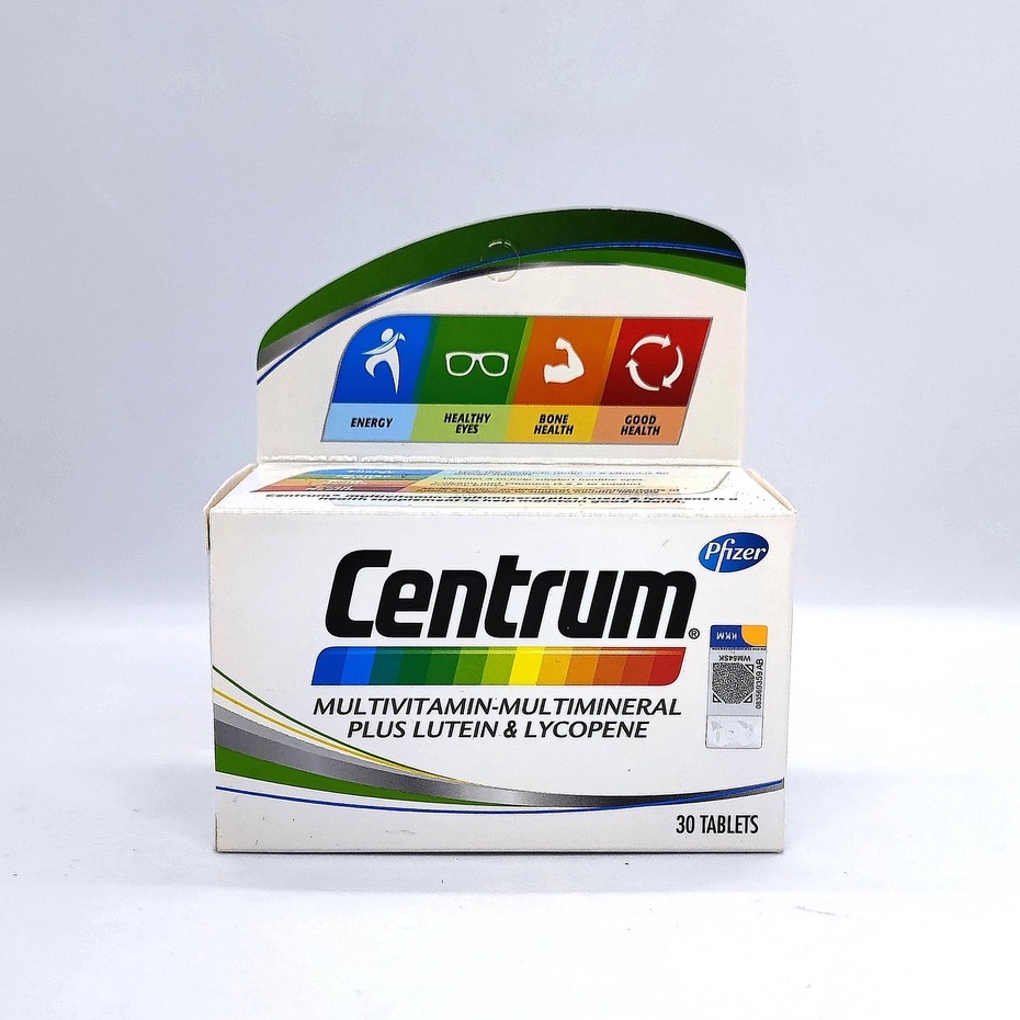 Centrum Multivitamin Multimineral Plus Lutein And Lycopene 30s 2 X 30s