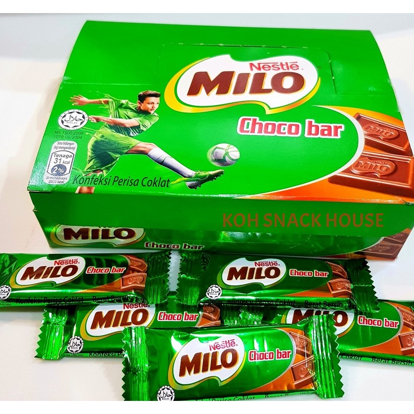 Nestle Milo Choco Bar 6g x 40pcs | Shopee Malaysia