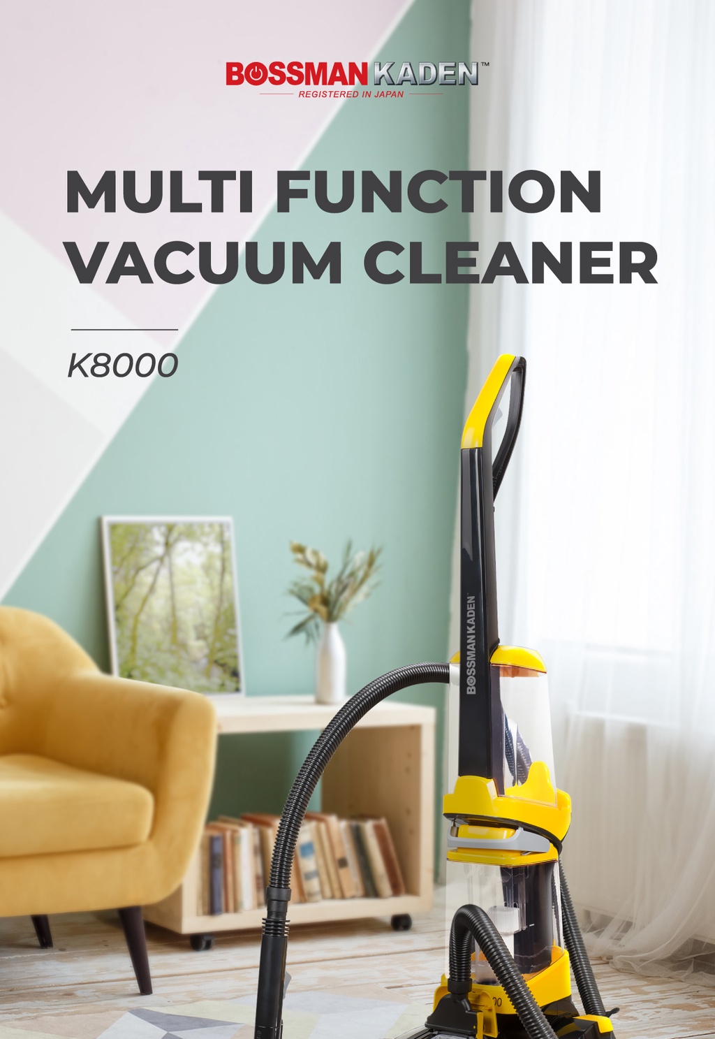 Bossman Kaden Multi-Function Cleaner Carpet Cleaner Takino Series K8000 ...