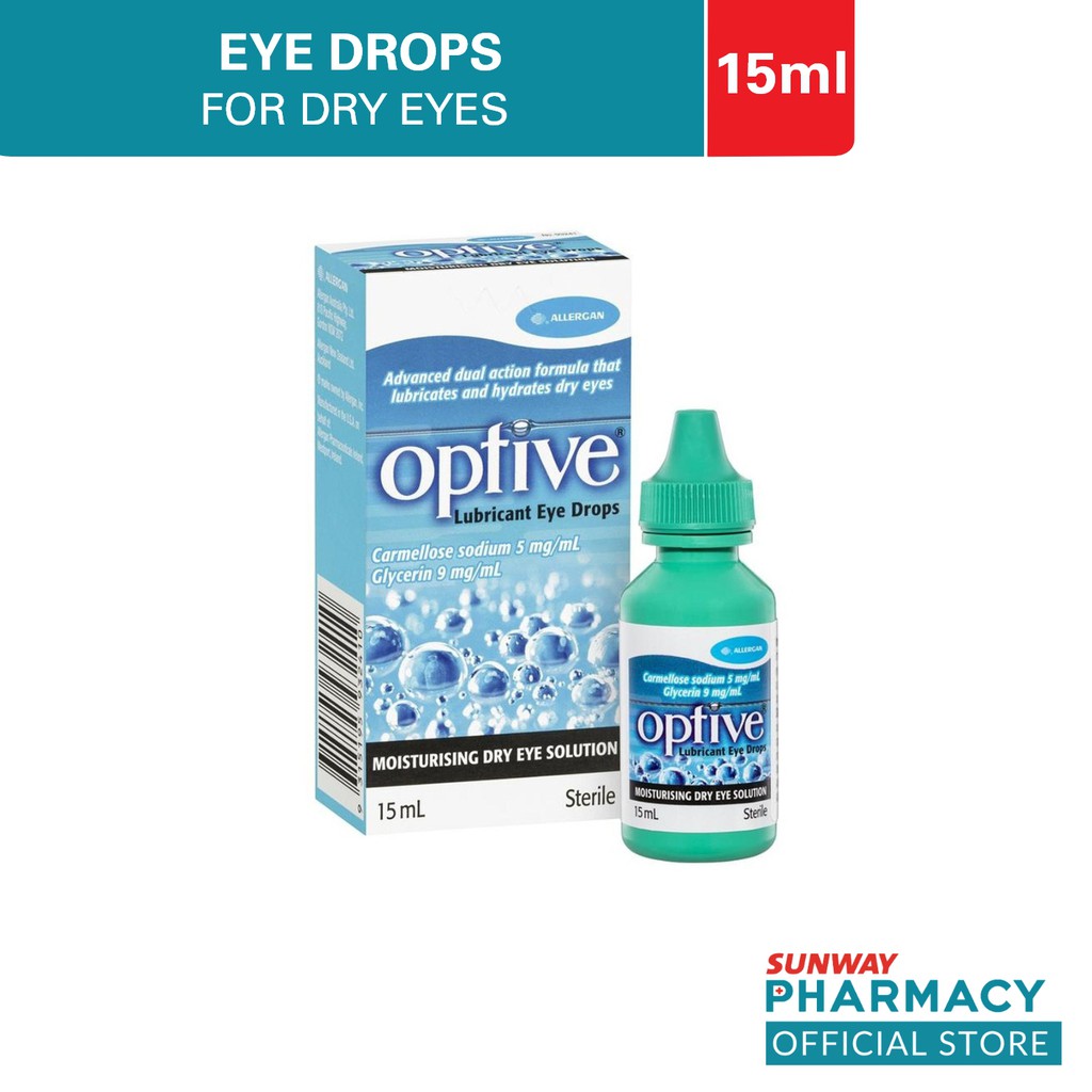 Optive Eye Drops (15ml) | Shopee Malaysia