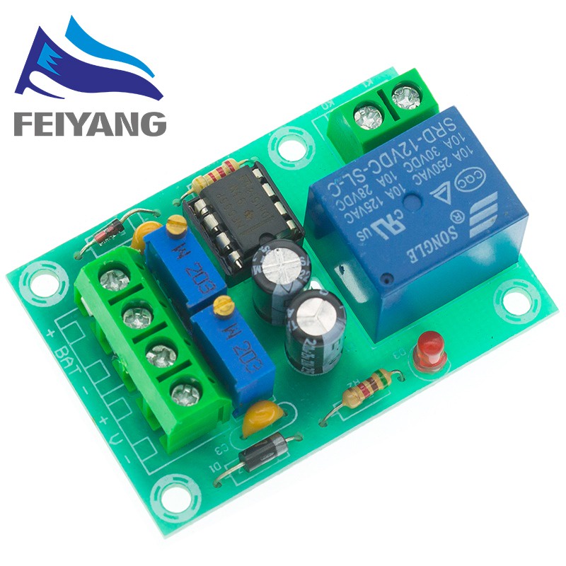 12V Battery Charging Control Board XH-M601 Intelligent Charger Power ...