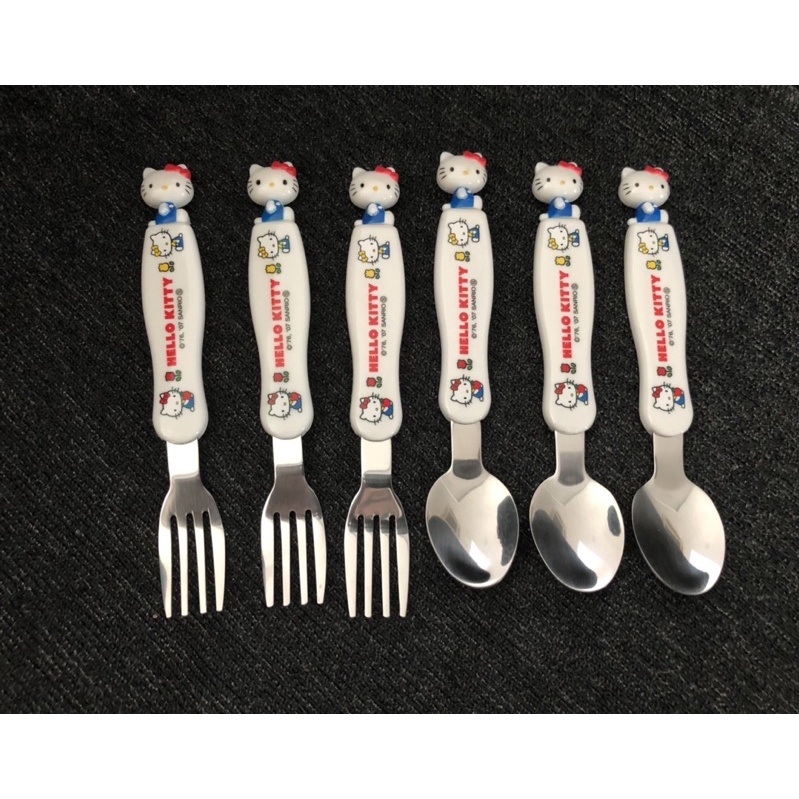 Hello Kitty Spoon and Fork | Shopee Malaysia