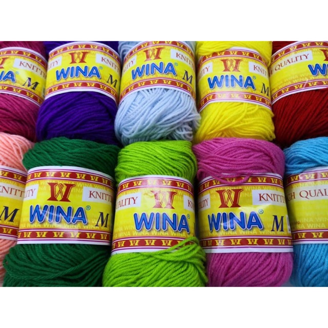 40g benang kait jenama Wina / knitting yarn | BeeCost