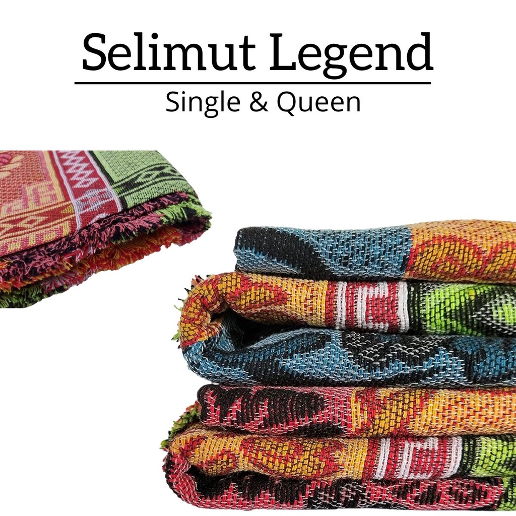 Selimut Legend Blanket 8 Thread Legend Single & Queen Size | Shopee ...