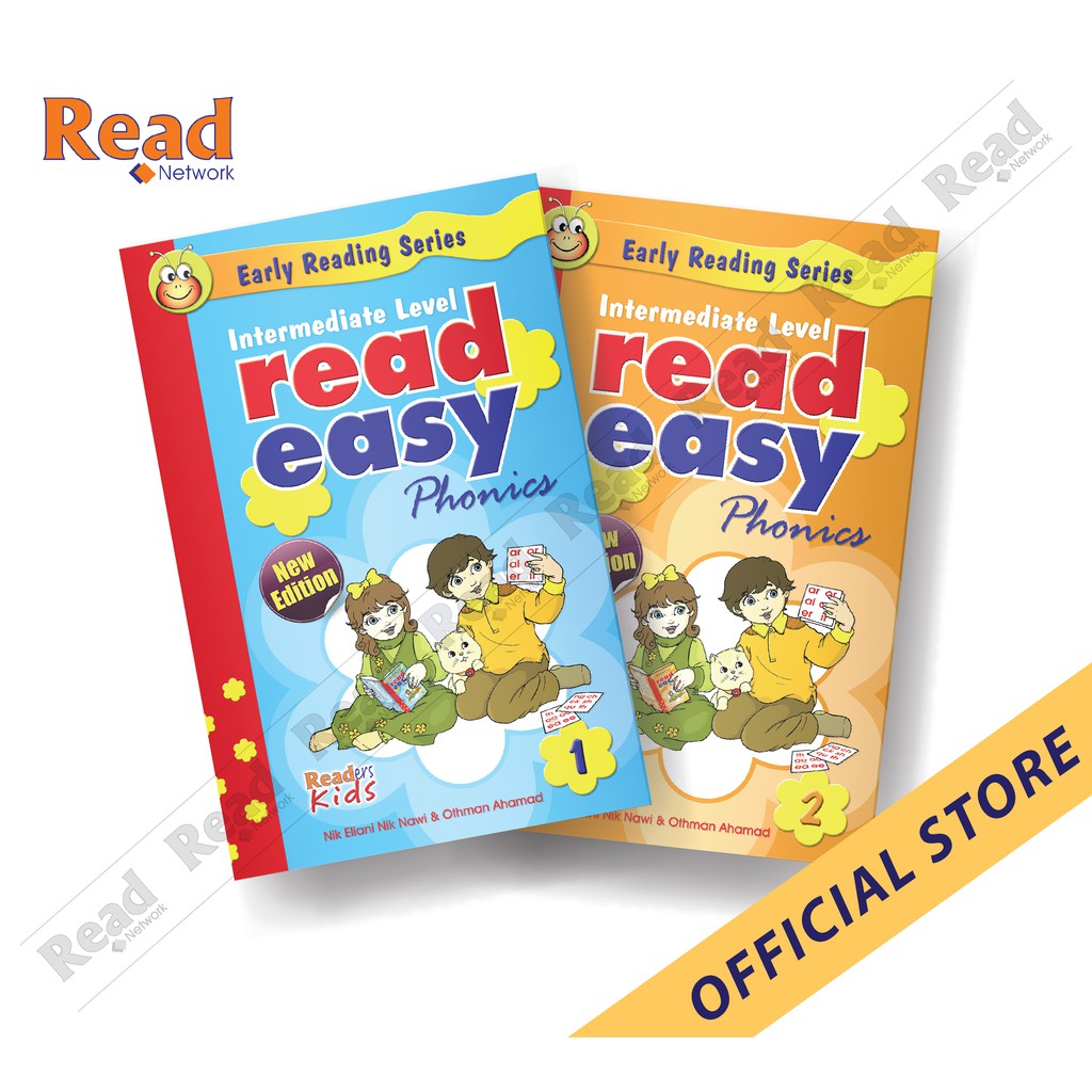 ReadEasy Phonics Intermediate Level (2 books) | Shopee Malaysia