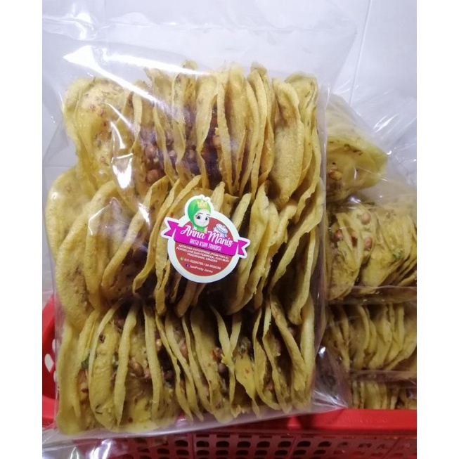 Tempeyek / Rempeyek Ranggup 10cm (40pcs) | Shopee Malaysia